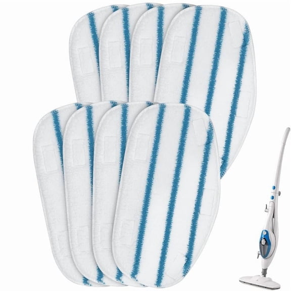 Steam Cleaner, 6 in1 Rotated Mop Cleaner with 2 Modes, Microfiber Pads ...