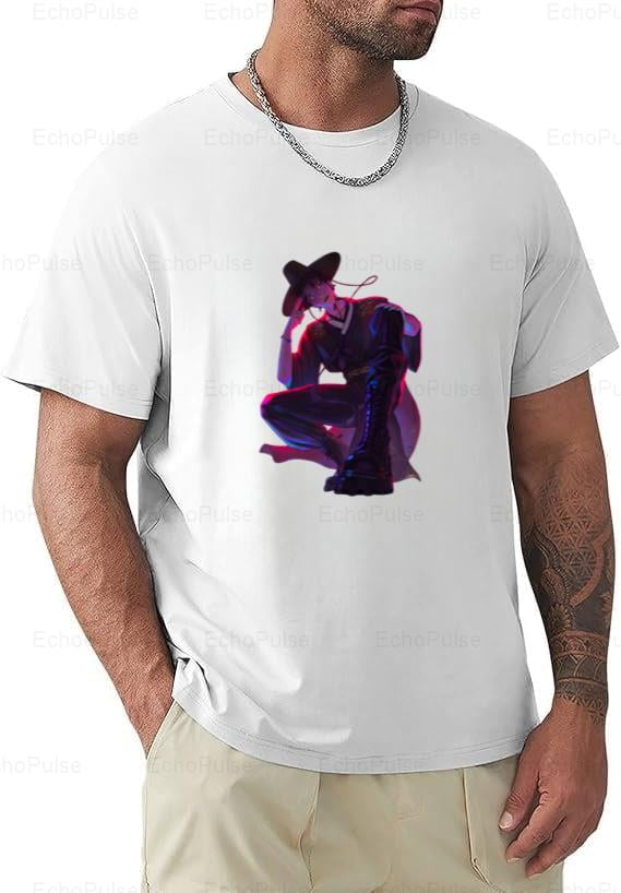 Jinu Da K-Pop Demon Hunters Saja Boys Fanart Music Merch Unisex T-Shirt ...