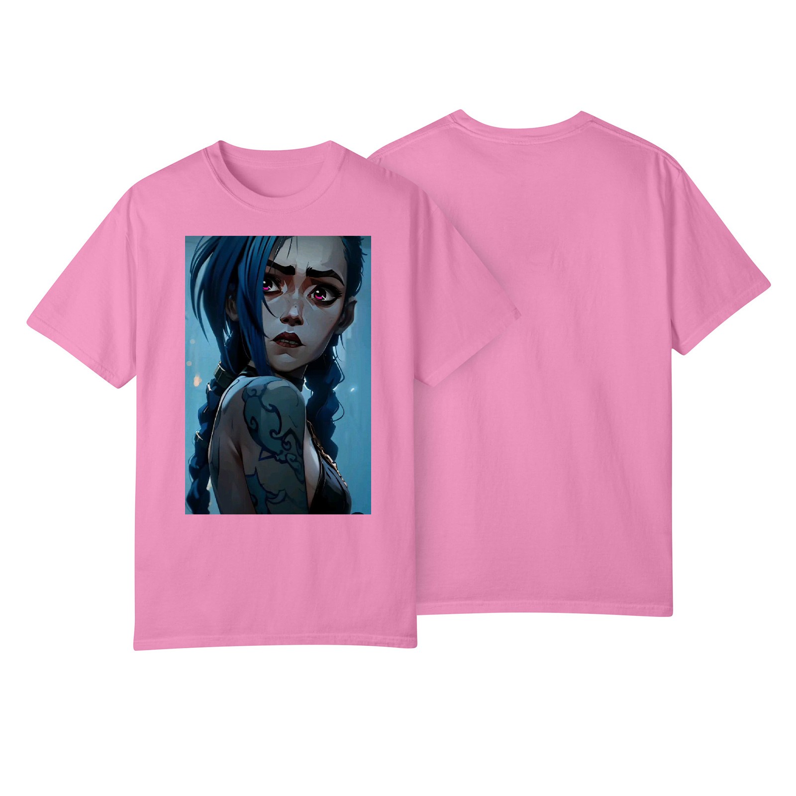 Jinx Arcane Arcane Shirt Jinx League of Legends T-Shirt – Arcane Style ...