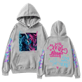 Jinx Arcane Print Women's Fashionable Daily Versatile Casual Hooded ...
