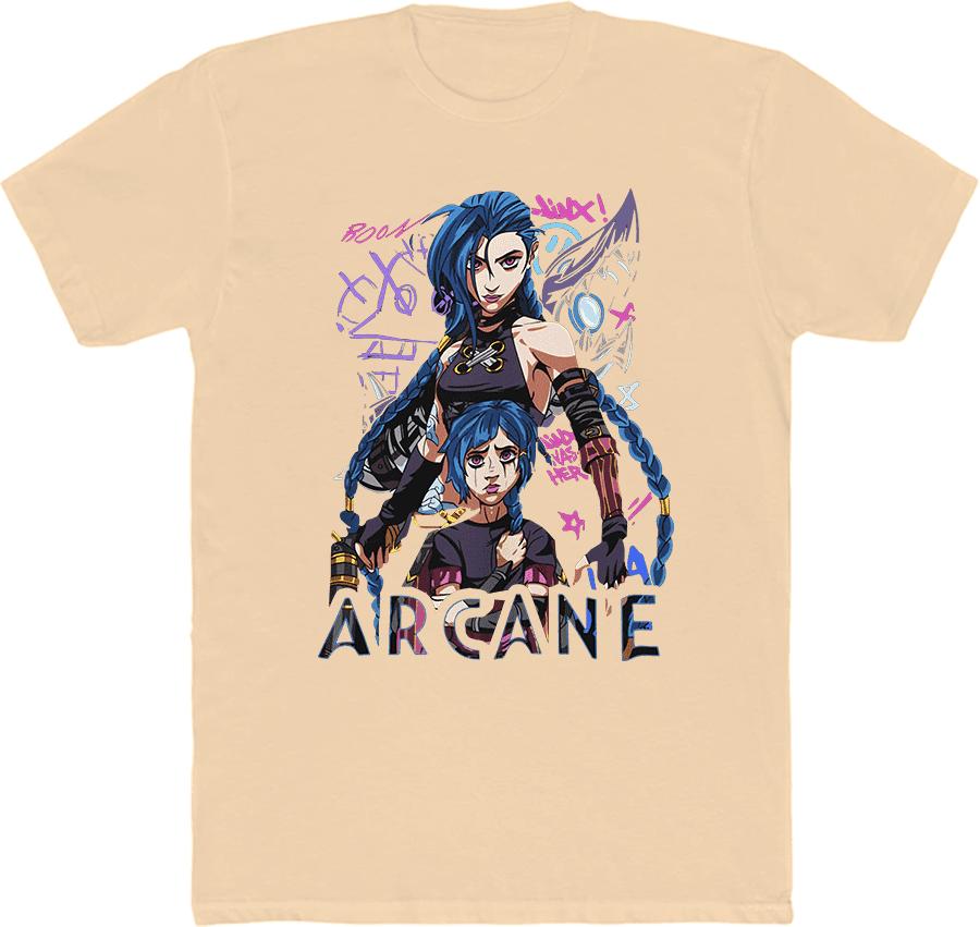 Jinx Shirt, Arcane League of Legends Jinx Shirt, Jinx T-Shirt, Arcane ...