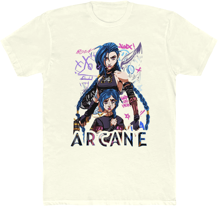 Jinx Shirt, Arcane League of Legends Jinx Shirt, Jinx T-Shirt, Arcane ...