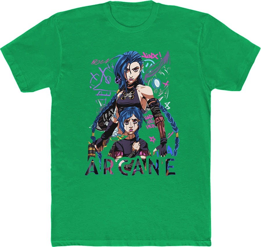 Jinx Shirt, Arcane League of Legends Jinx Shirt, Jinx T-Shirt, Arcane ...