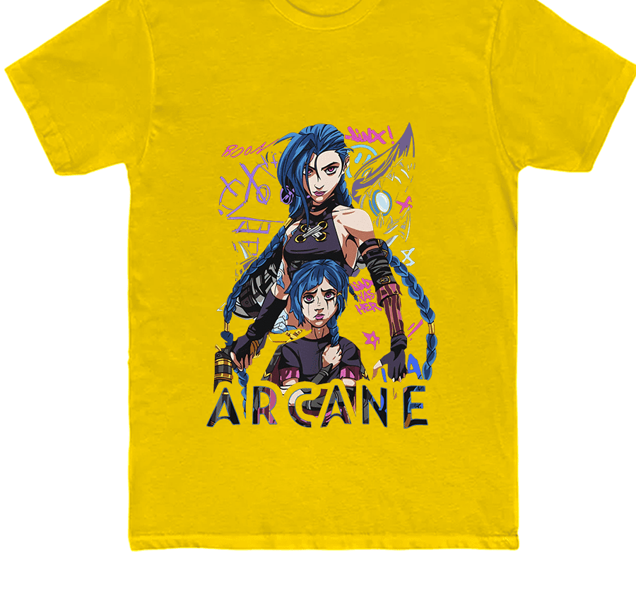 Jinx Shirt, Arcane League of Legends Jinx Shirt, Jinx T-Shirt, Arcane ...