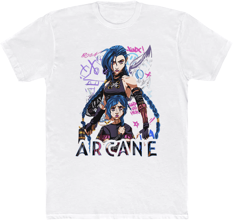 Jinx Shirt, Arcane League of Legends Jinx Shirt, Jinx T-Shirt, Arcane ...