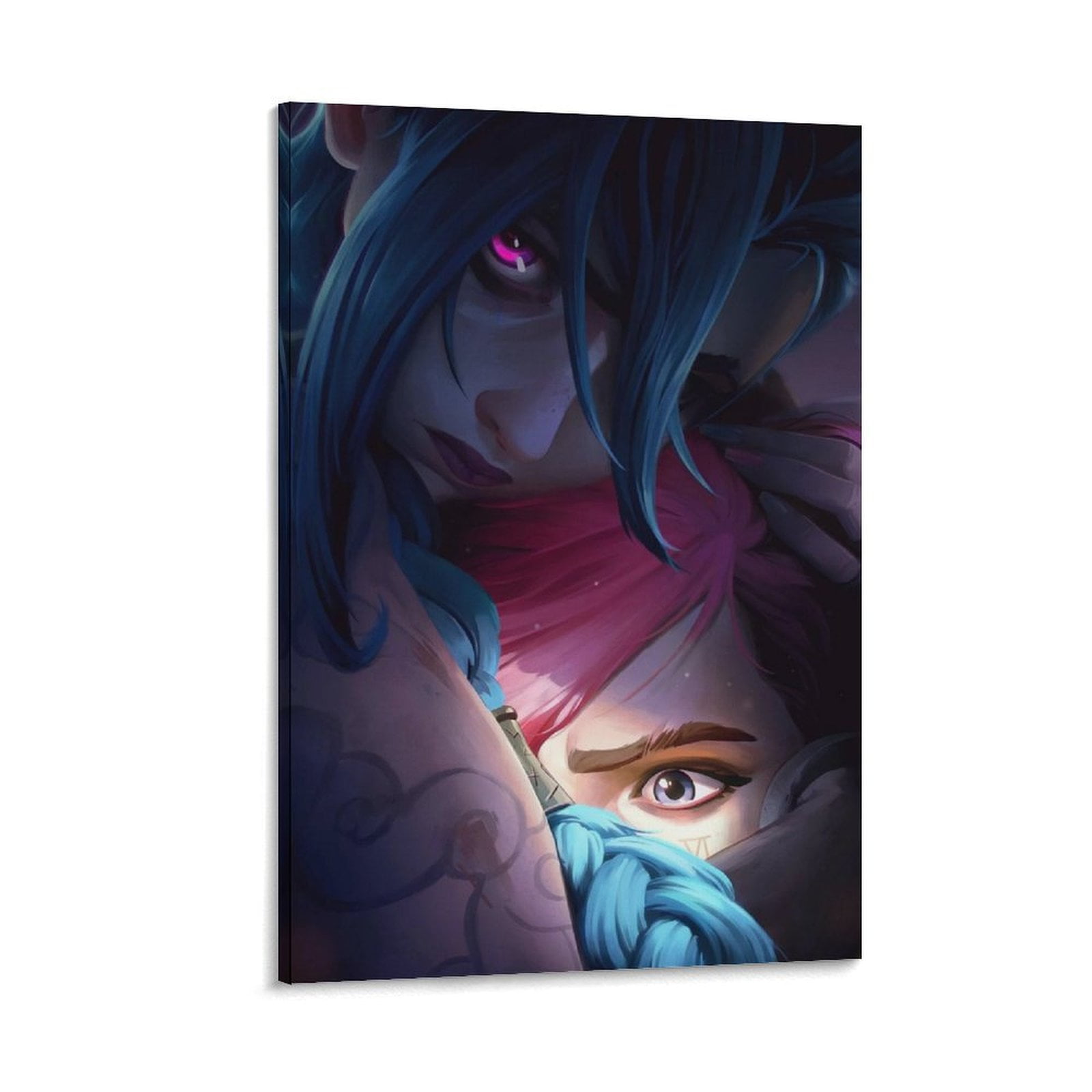 Jinx&Vi Anime TV Posters Cool Canvas Art Poster and Wall Art Picture ...