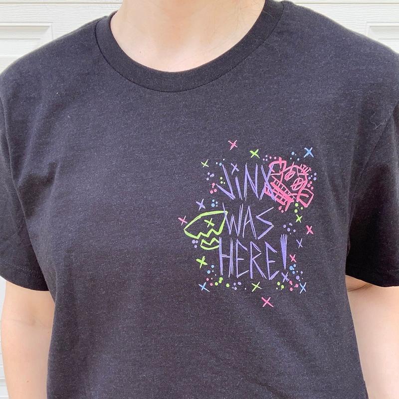 Jinx graffiti arcane league of legends Jinx Vi Arcane Jinx scribbles ...