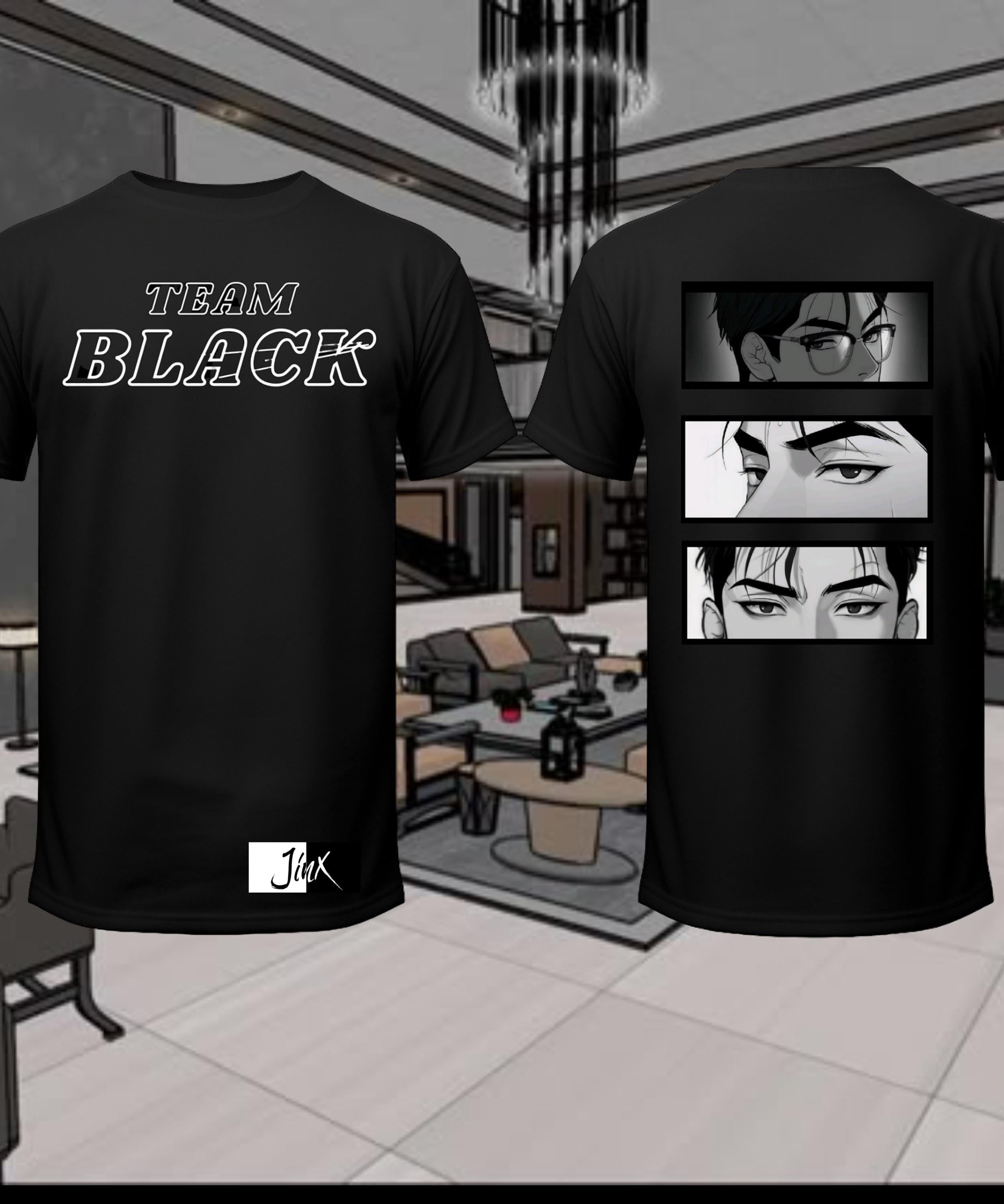 Jinx team black T-shirt - Walmart.com