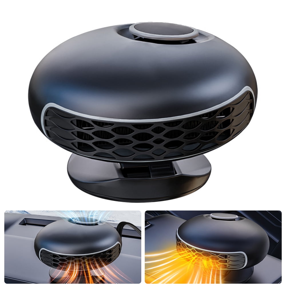 Jinyi Car Heater, 2 in 1 Portable Auto Heater Heating & Cooling Fan 360 ...