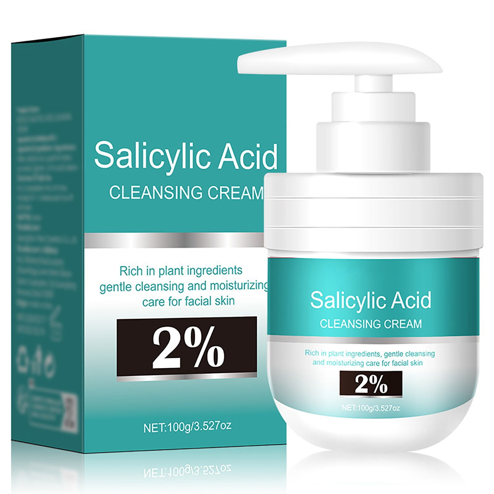 Jioakfa 2% Salicylic Acid Cleanser - Acne Foaming Face Wash For ...