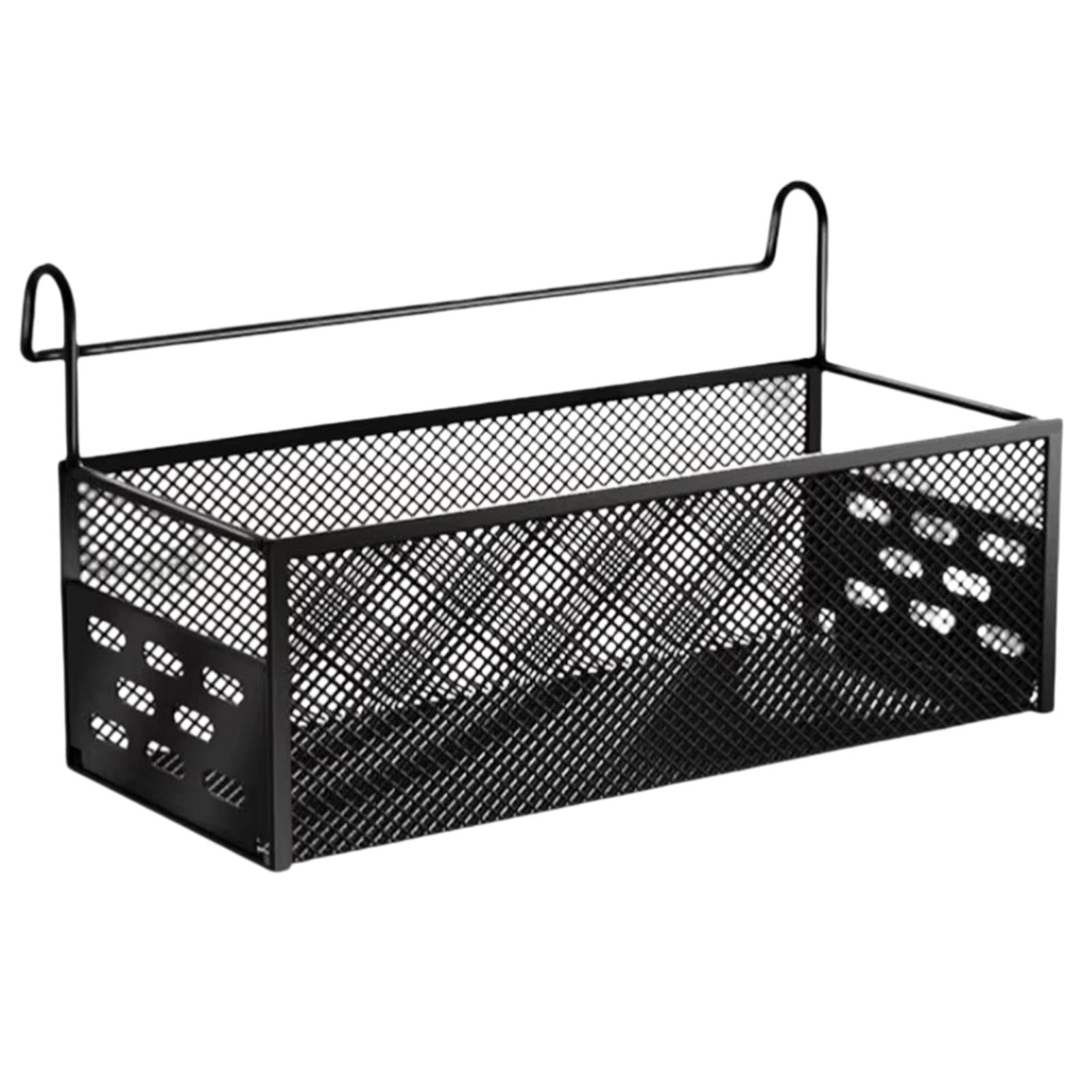 Jioakfa Bedside Caddy Hanging Storage Basket Beside Shelf Metal ...