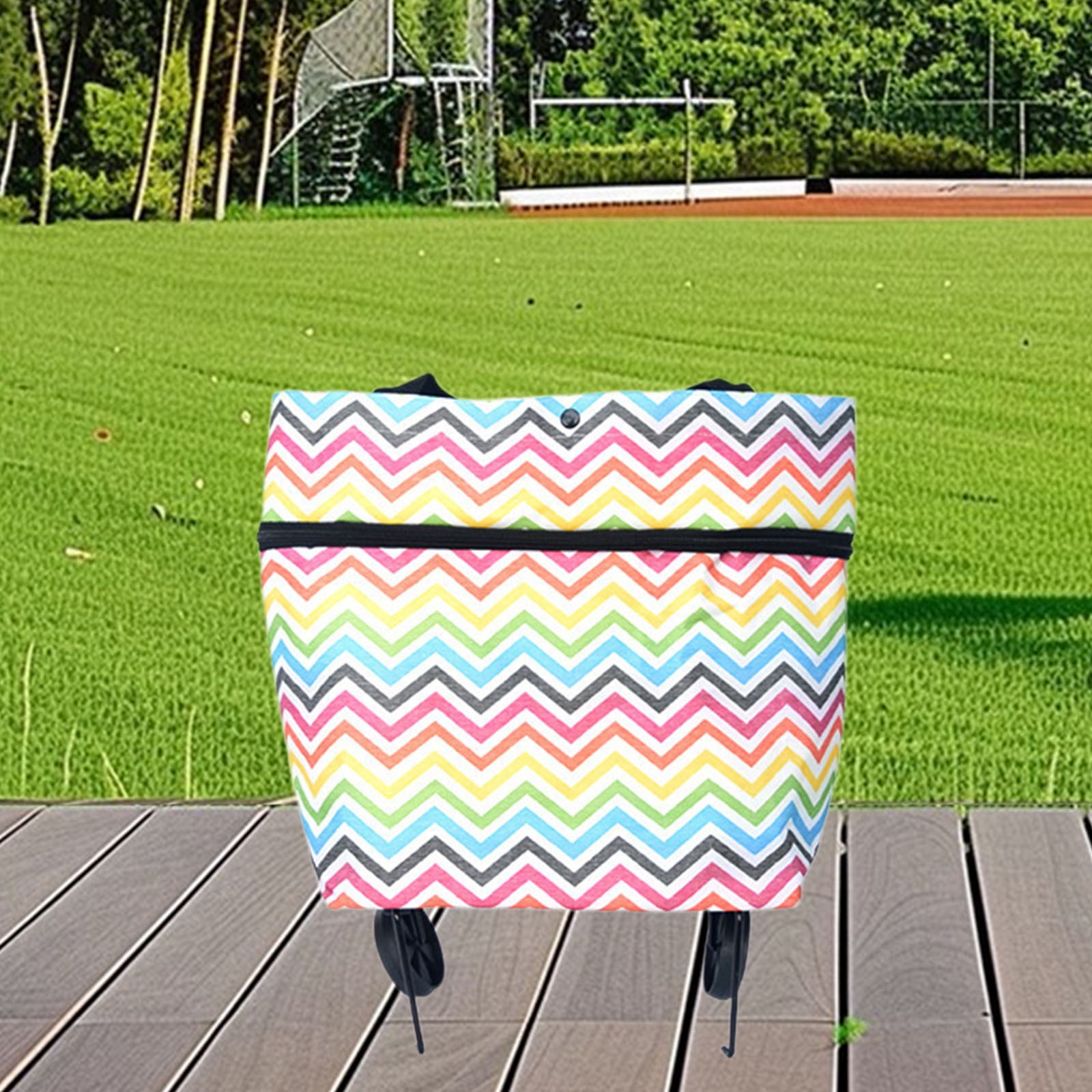 Jioakfa Handheld Shopping Tow Wheel Bag Folding Tow Wheel Bag Home ...