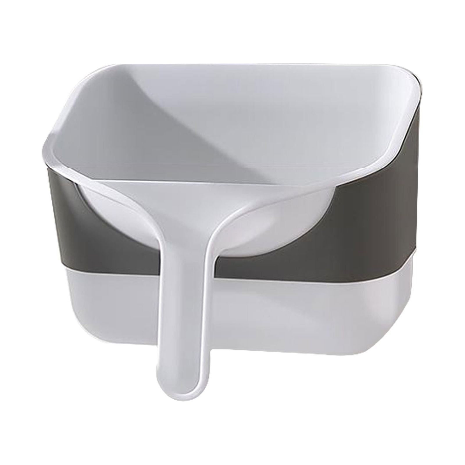 Jioakfa Handheld Wall-Mounted Trash Can-Hanging Desktop Clean-Up Trash ...