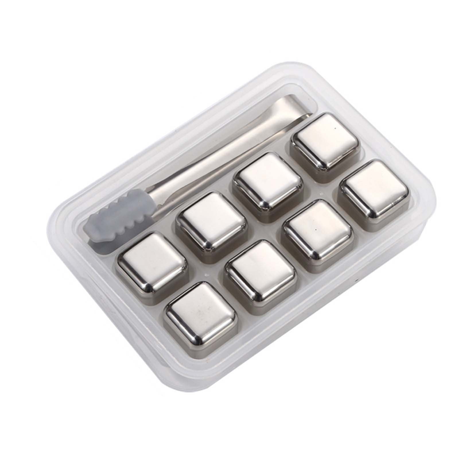 Jioakfa Kitchen Product 304 Stainless Steel Instant Ice Cubes Box Set ...