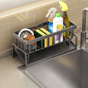 Huayishang Kitchen Drain Rack Sponge Drain Rack Kitchen Sink Stainless ...