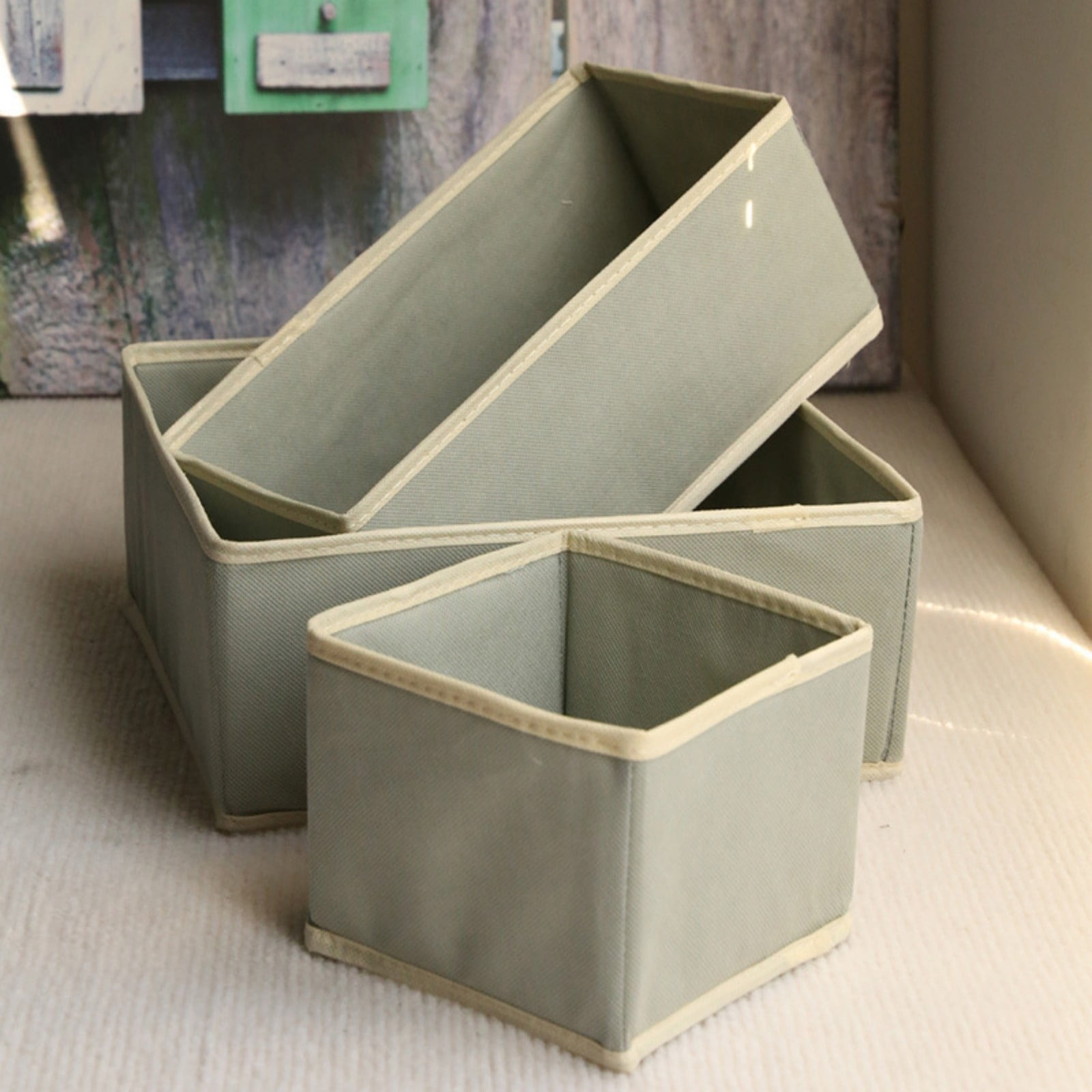 Jioakfa Storage Products Drawer Organizer Small Clothing Items Drawer ...