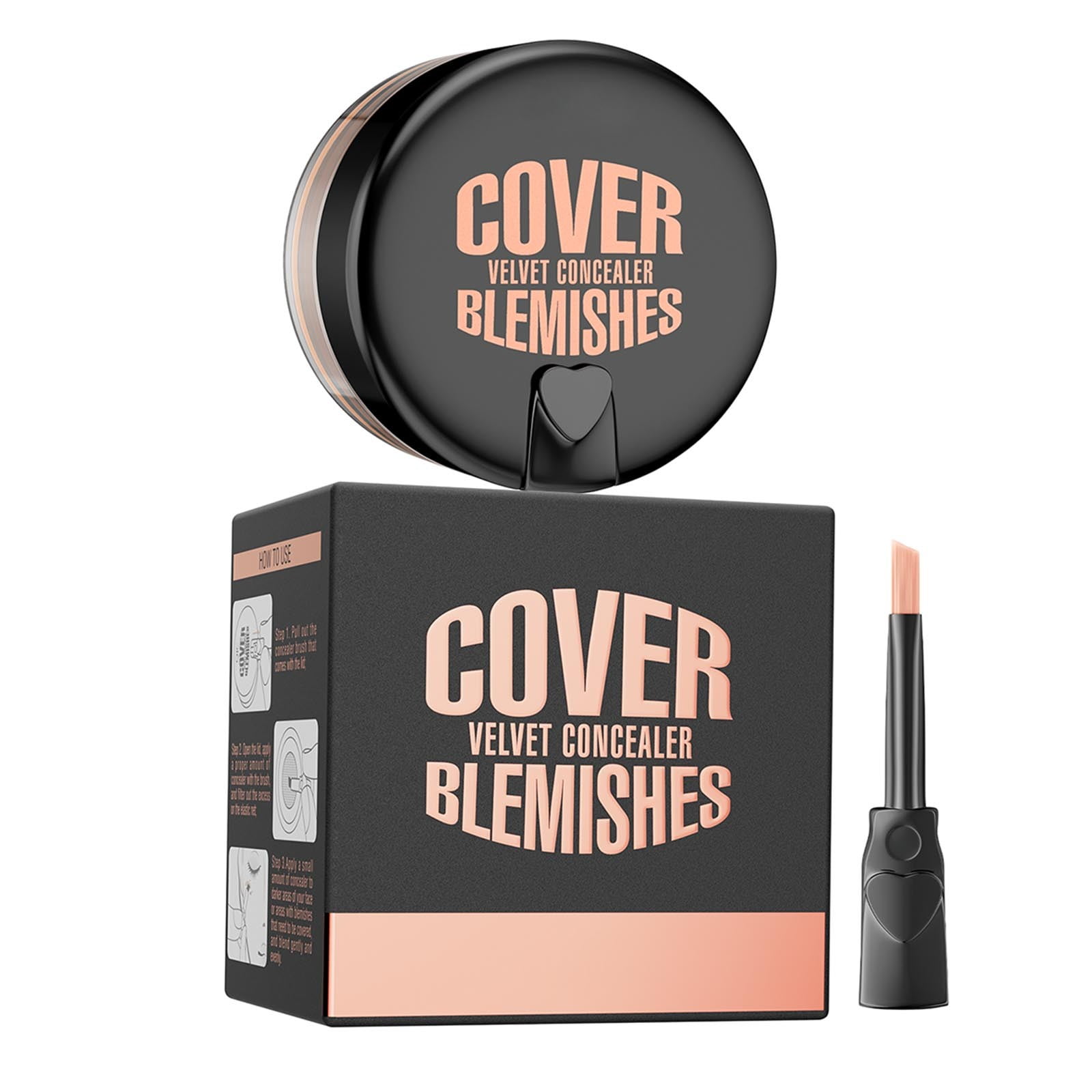 Jioakfa Tattoo Cover Up Makeup,Air Cushion Concealer Design With Make ...