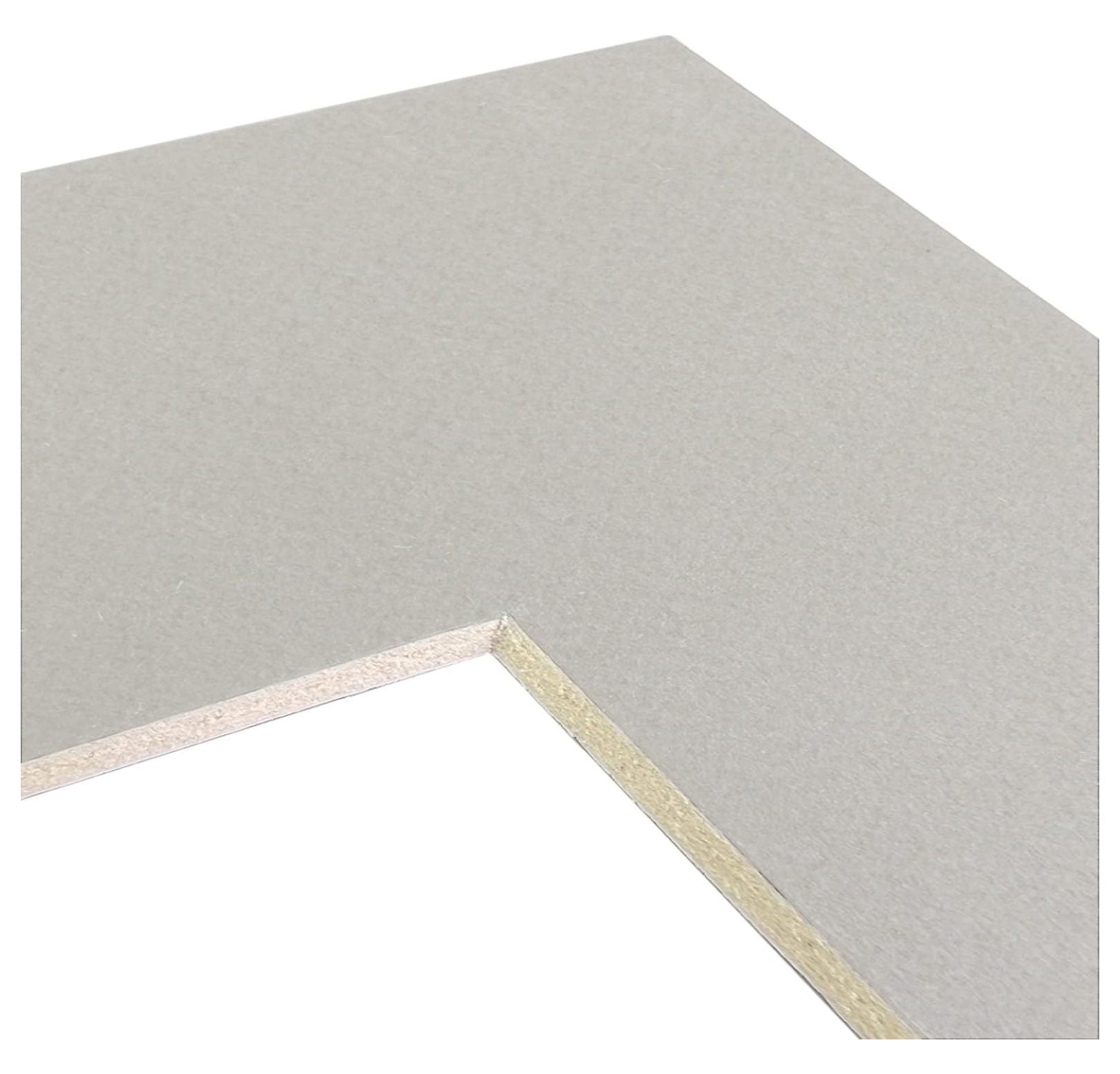 Jiowenm B535 Pre-cut Mat Board for 5X7 Print, 8x10, Gray - Walmart.com