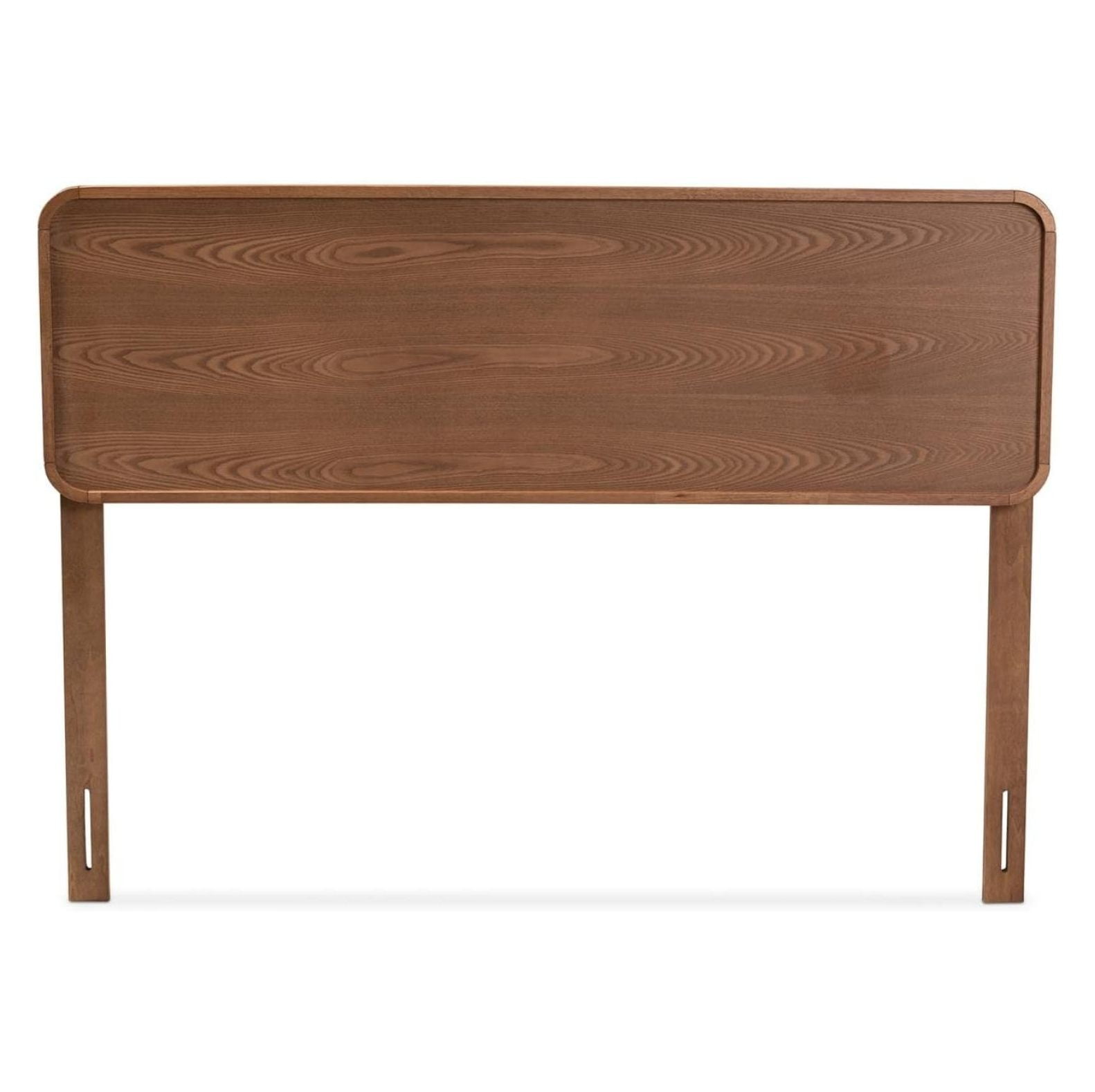 Jiowenm Mailene -Century Wood Queen Headboard in Walnut Brown - Walmart.com