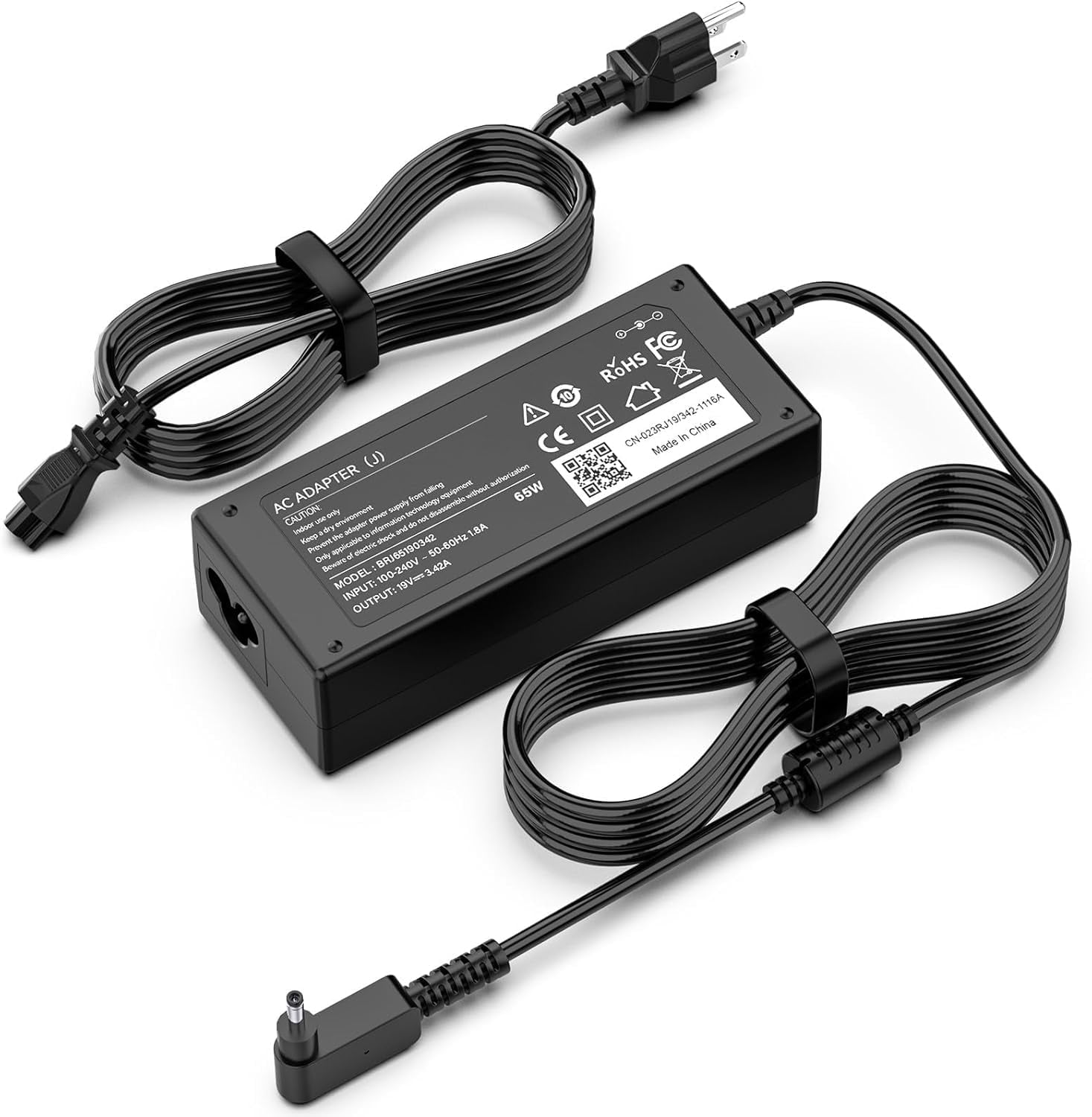 Jippofu 65W Laptop Charger Compatible with Acer Chromebook 11 15 R11 ...
