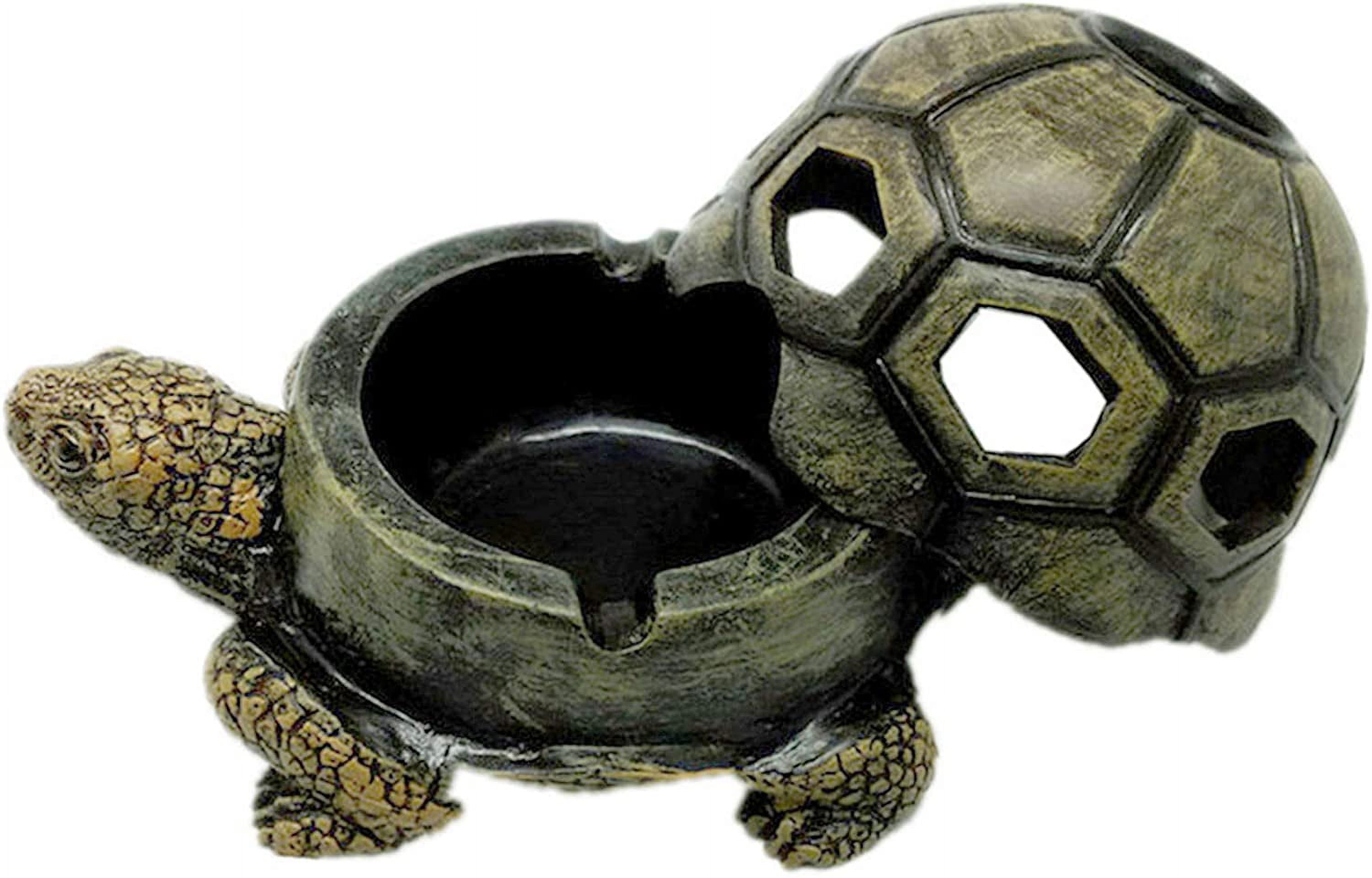 Jitejoe Turtle Ashtrays for Cigarettes with Lid, Creative Cigar Ash ...