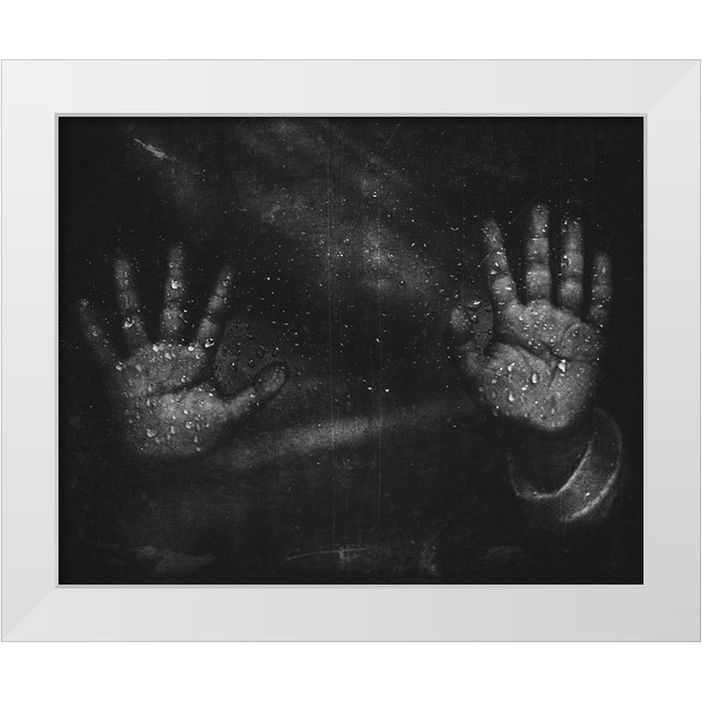 Jitir, Suhandi 32x26 White Modern Wood Framed Museum Art Print Titled ...