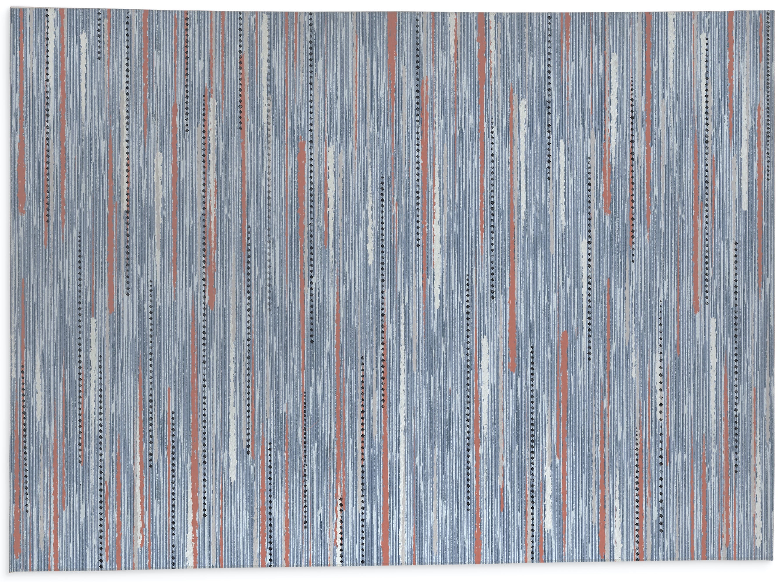 Jitter Blue Kitchen Mat by Kavka Designs - Walmart.com