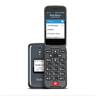 GreatCall Jitterbug Large Simple Flip Cell Phone with Camera for ...