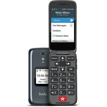Consumer Cellular, Link II, Red - Flip phone - Walmart.com