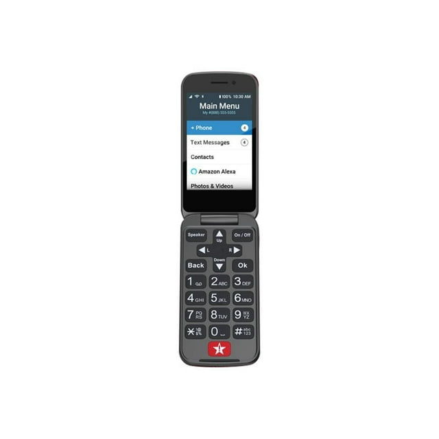 LIVELY Jitterbug Flip2: Flip Cell Phone Smartphone for Seniors, Compatible with Lively Phone ...