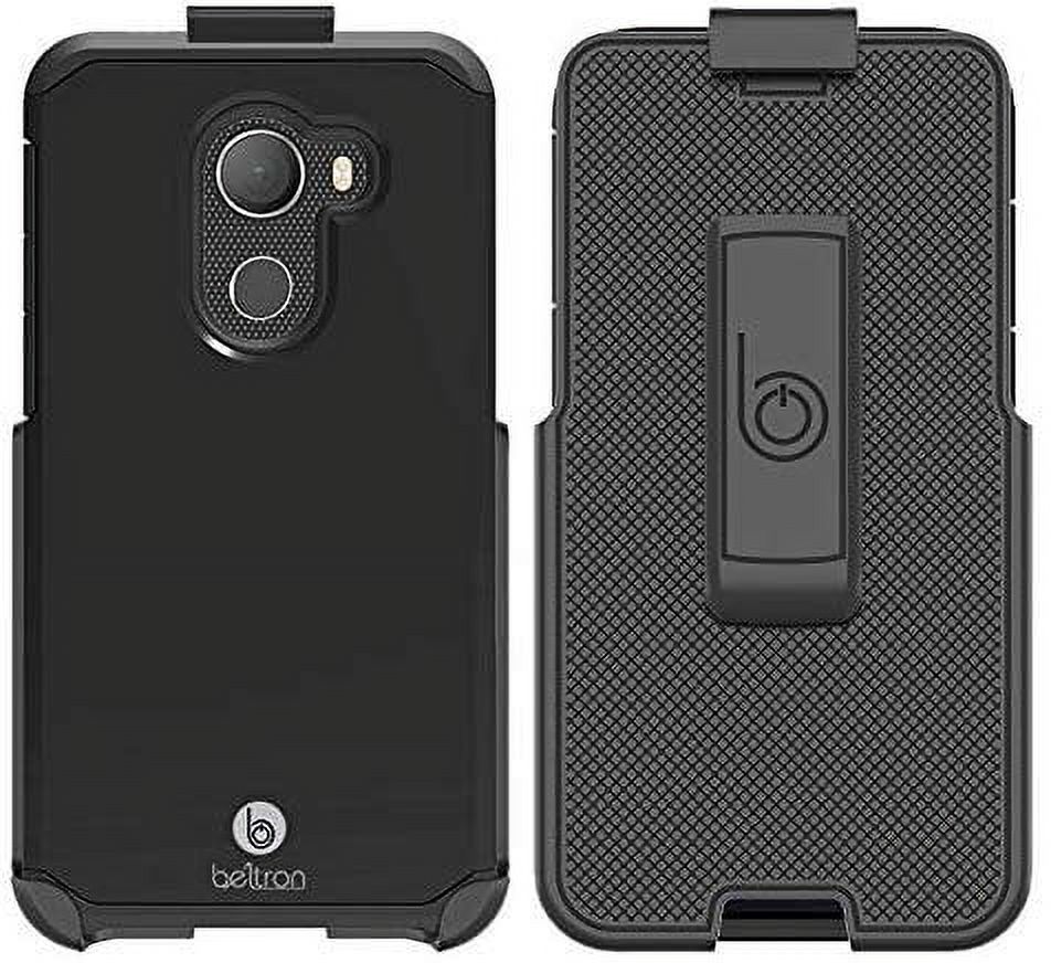 Jitterbug Smart 2 Phone Case with Clip, BELTRON Slim Shell Case Holster ...