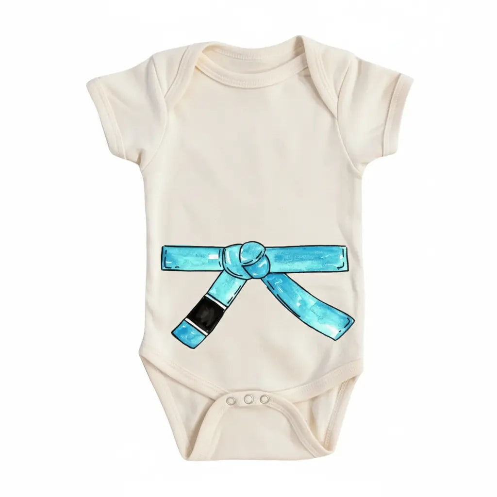Jiu Jitsu Blue Belt Newborn Baby Bodysuit - Walmart.com
