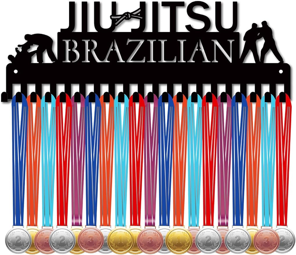 Jiu Jitsu Brazilian Medal Holder Competition Medal Hanger Display Rack ...