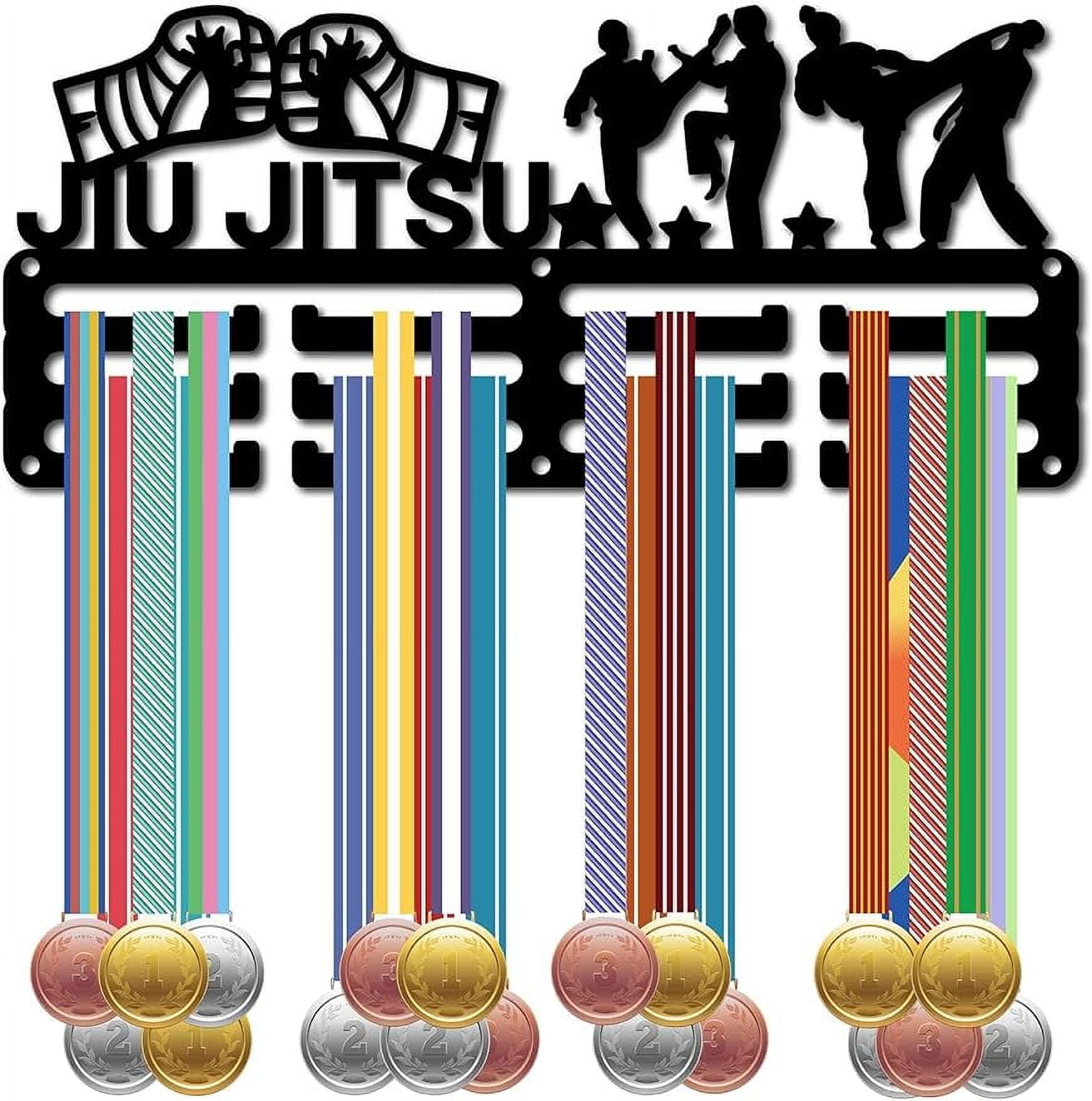 Jiu Jitsu Medal Hangers Medal Holder Display Rack Sports Metal Hanging ...