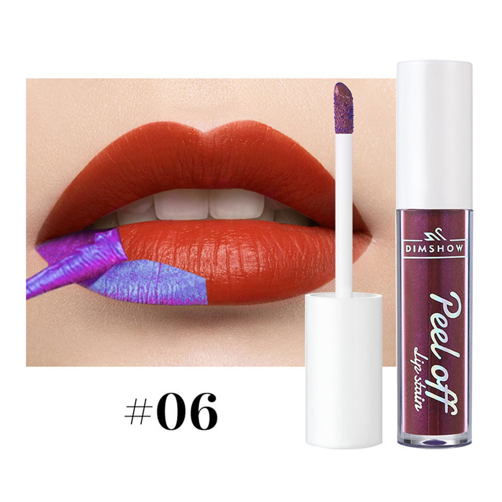 TyTqxy Lip Stain Peel off Masque, Long Wear Tattoo Lip Liner, Highly ...