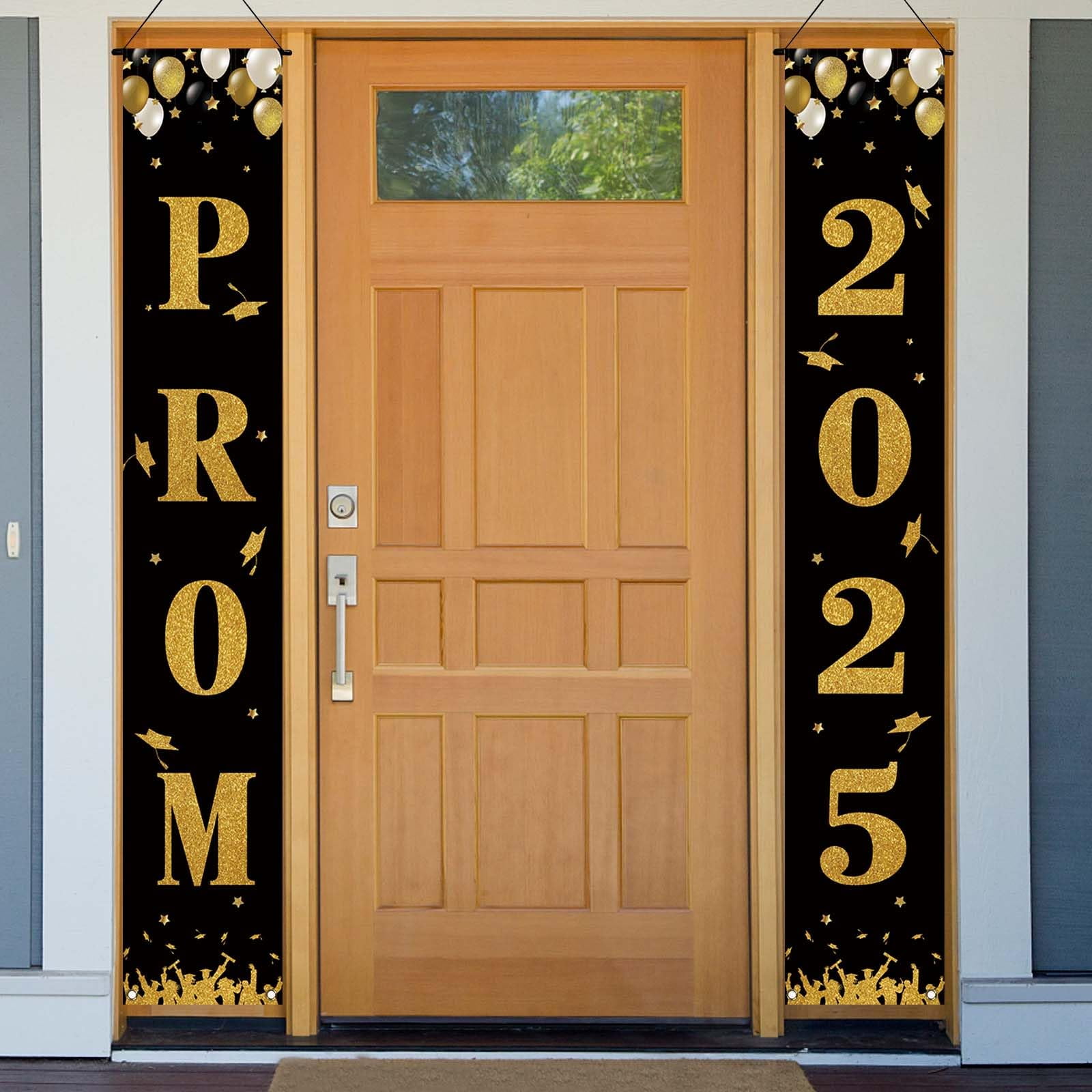 Jiudungs Black and Gold SSF20 Prom 2025 Decoration Outdoor Prom 2025 ...