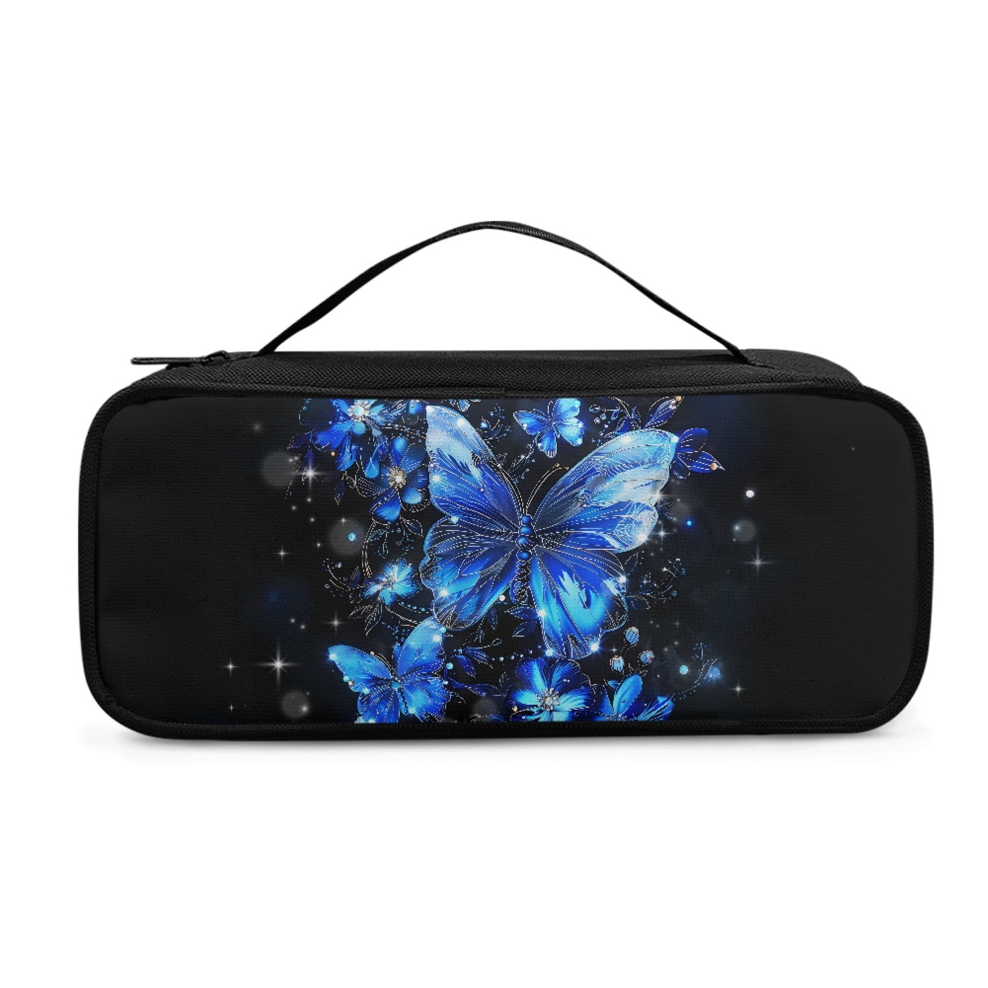 Jiueut Blue Butterfly Stethoscope Storage Bag Stethoscope Case for ...