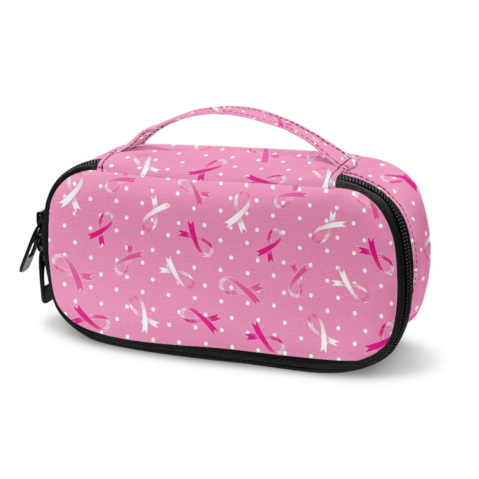 Jiueut Breast Cancer Insulin Storage Bag Pink Ribbon Insulin Bags for ...