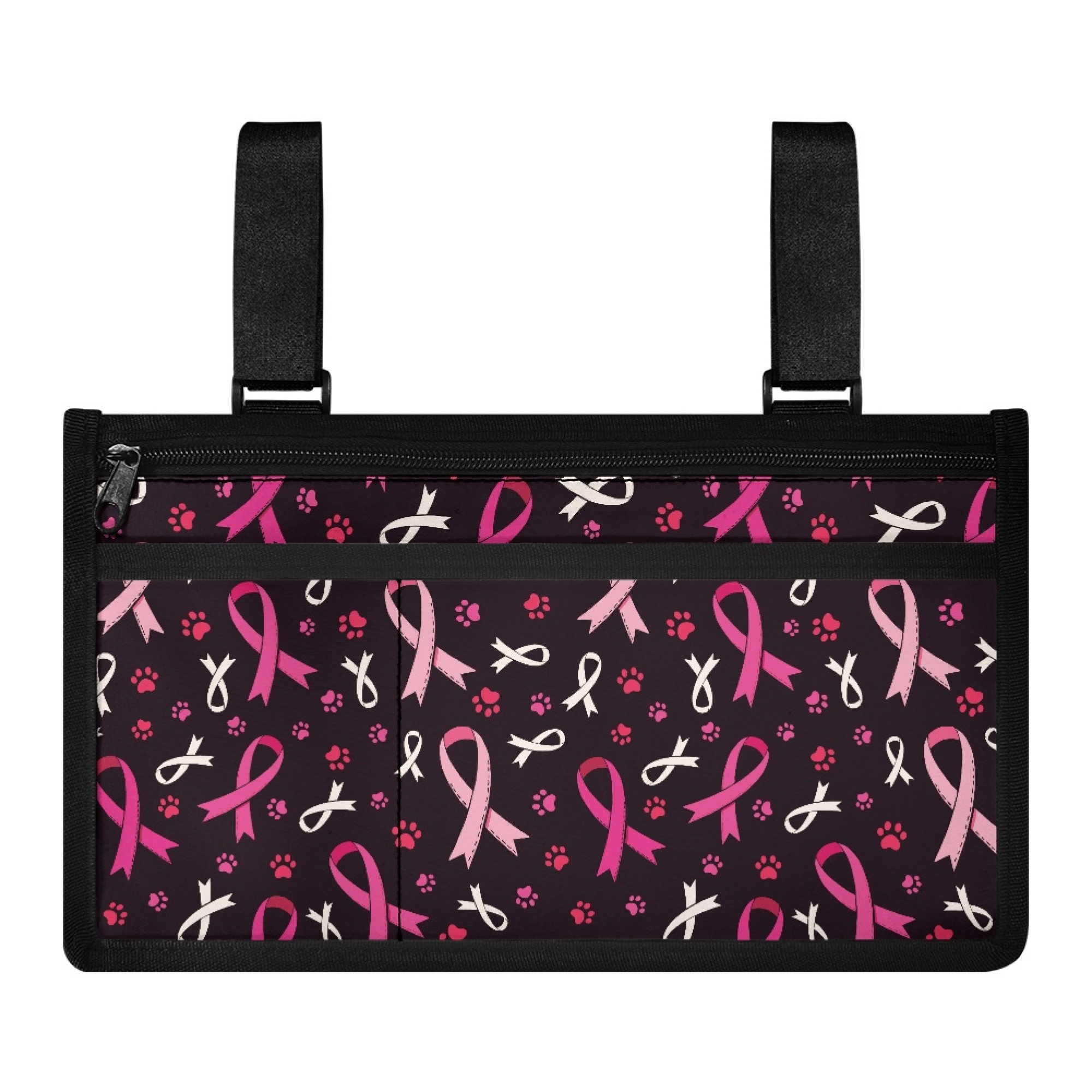 Jiueut Breast Cancer Wheelchair Side Organizer Storage Bag Armrest ...