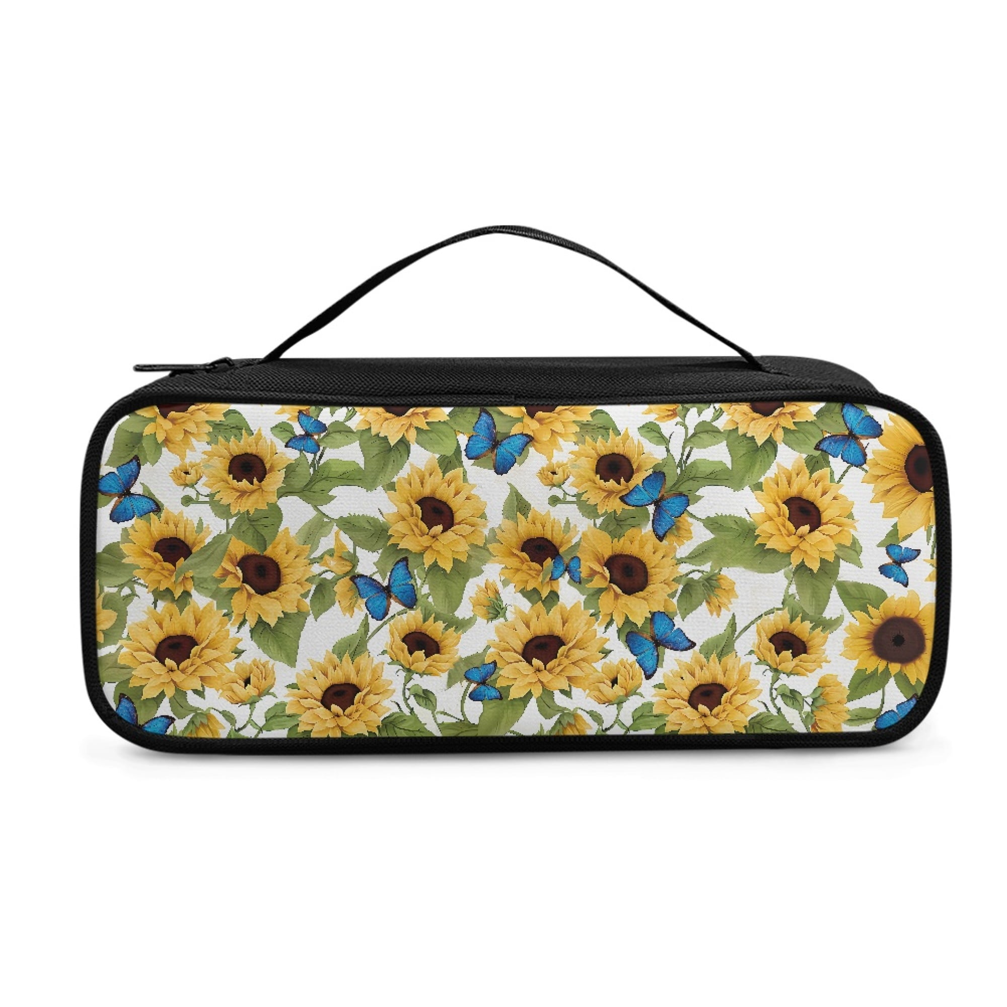 Jiueut Butterfly Sunflower Stethoscope Storage Bag Storage Carrying Bag ...