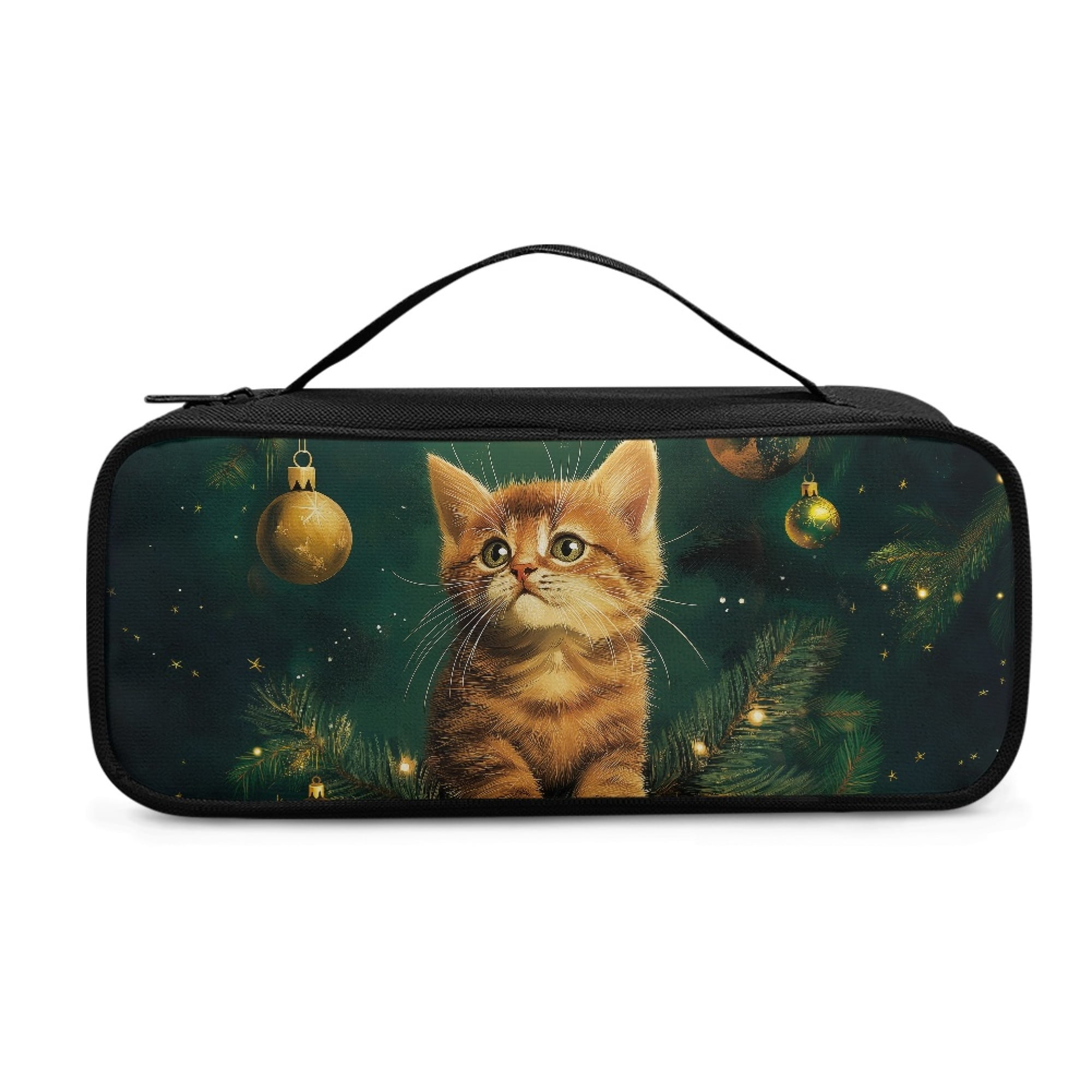 Jiueut Christmas Cat Stethoscope Storage Bag Stethoscope Case for Nurse ...
