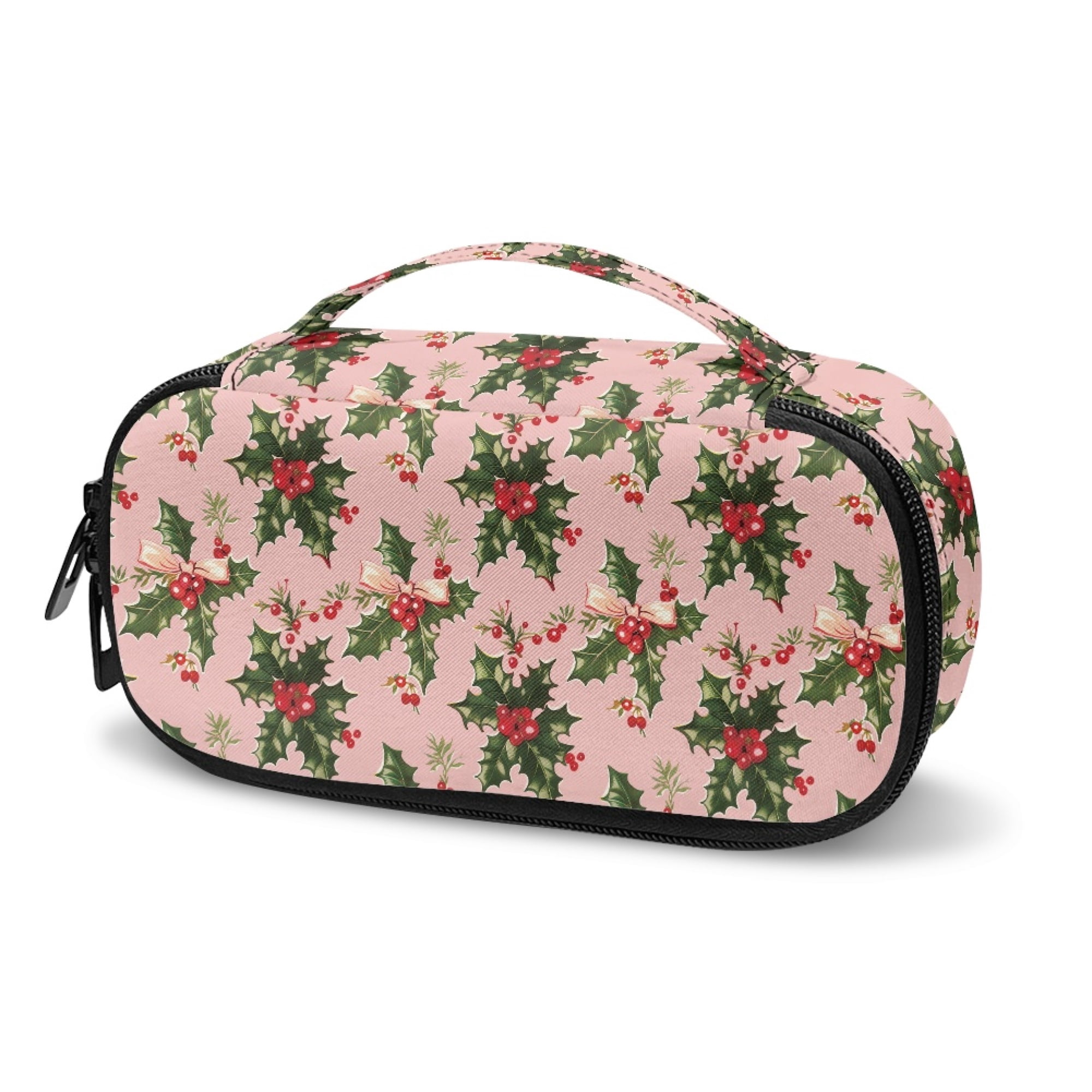 Jiueut Christmas Holly Insulin Storage Bag Diabetic Care Organizers ...