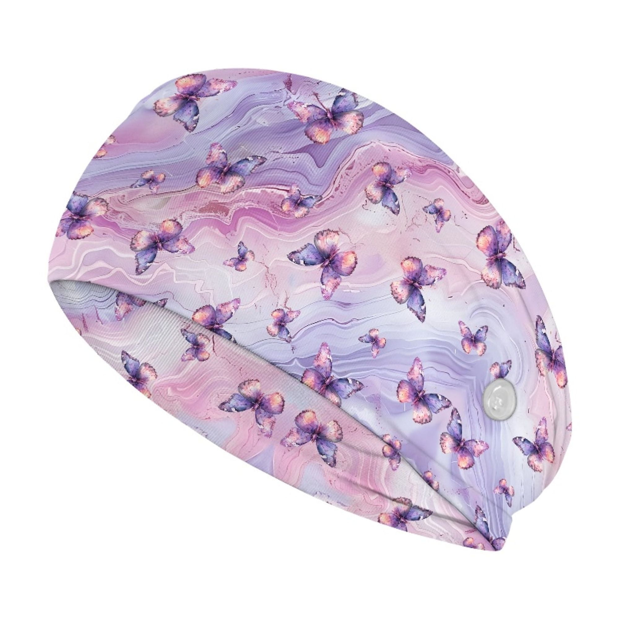 Jiueut Colorful Butterfly Nurse Button Headband Medical Assistant ...