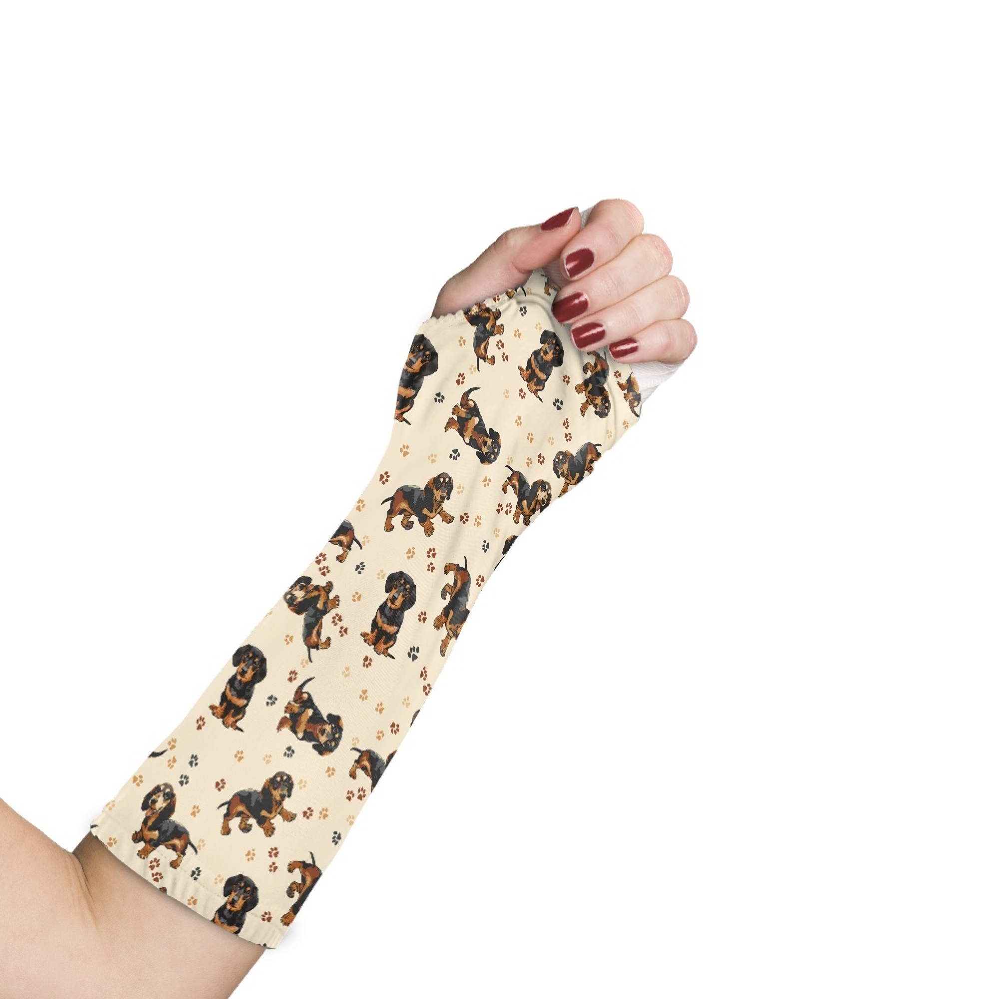 Jiueut Dachshund Arm Cast Cover Dog Paw Arm Cast Protector for Shower ...