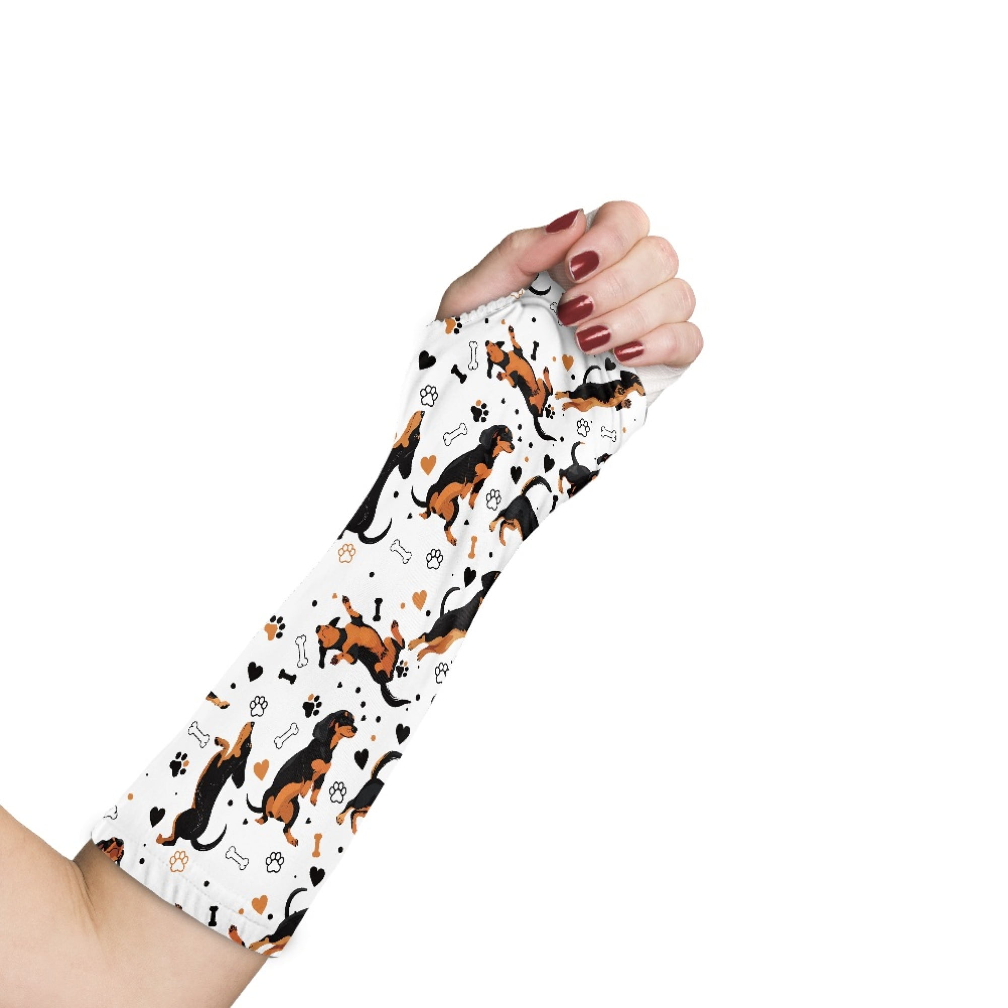 Jiueut Dachshund Arm Cast Cover Dog Paw Arm Wrist Elbow Protection ...
