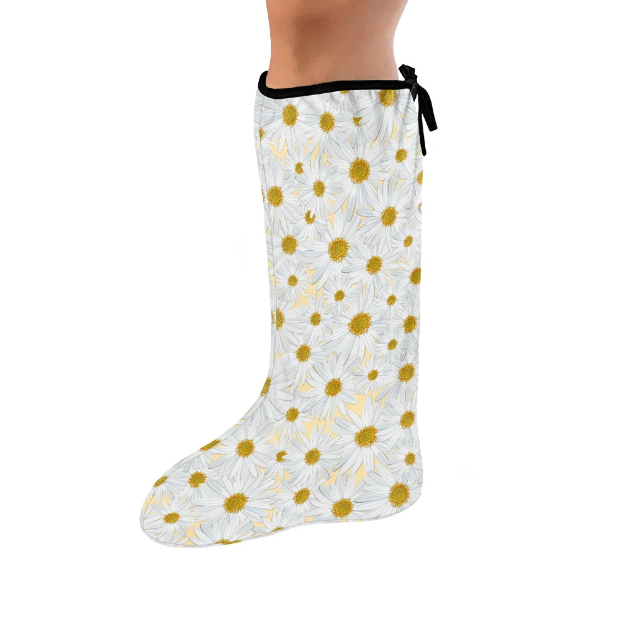 Jiueut Daisy Leg Cast Covers Foot Cast Covers for Shower Adult Size L ...