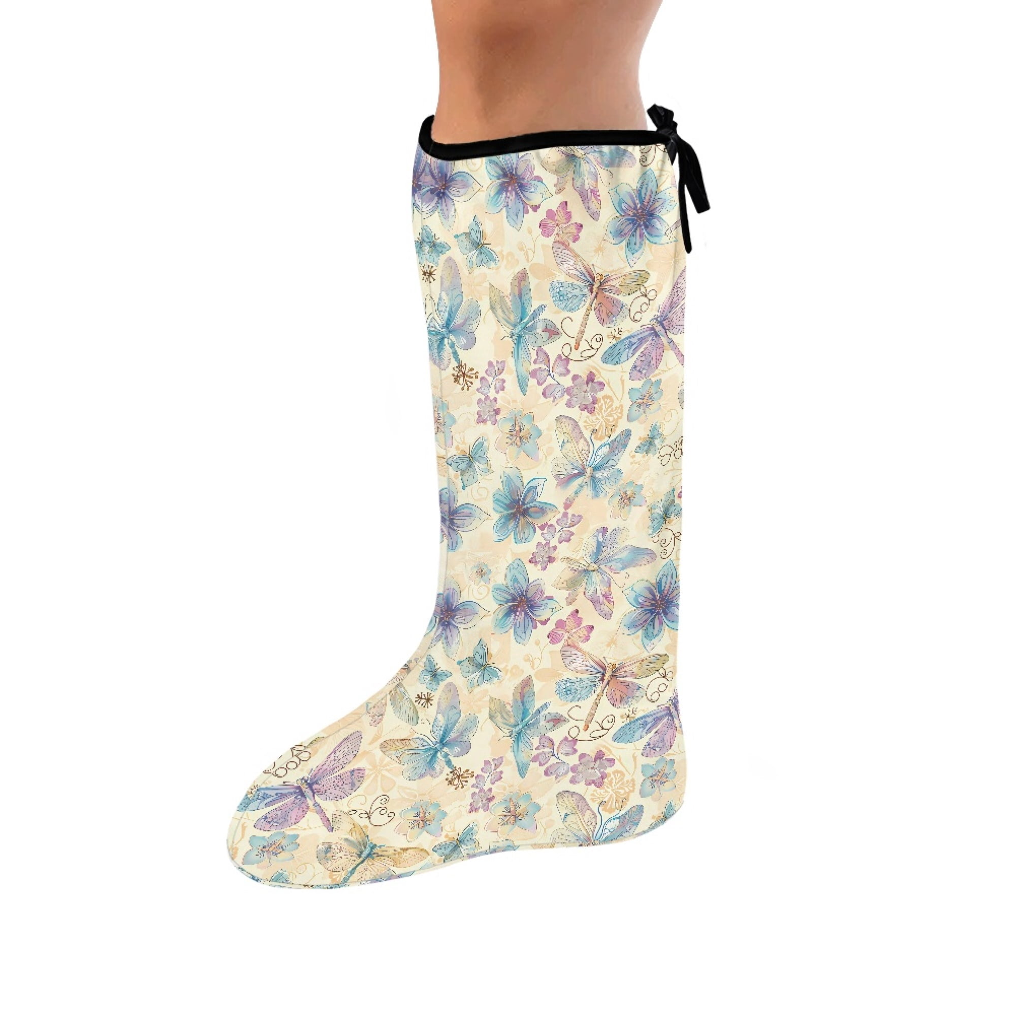 Jiueut Dragonfly Leg Cast Covers Flower Childs Foot Cast Cover for ...