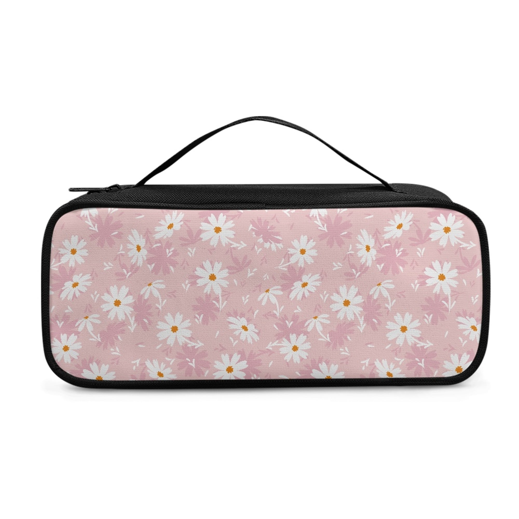 Jiueut Pink Daisy Stethoscope Storage Bag Nurse Pouch with Stethoscope ...