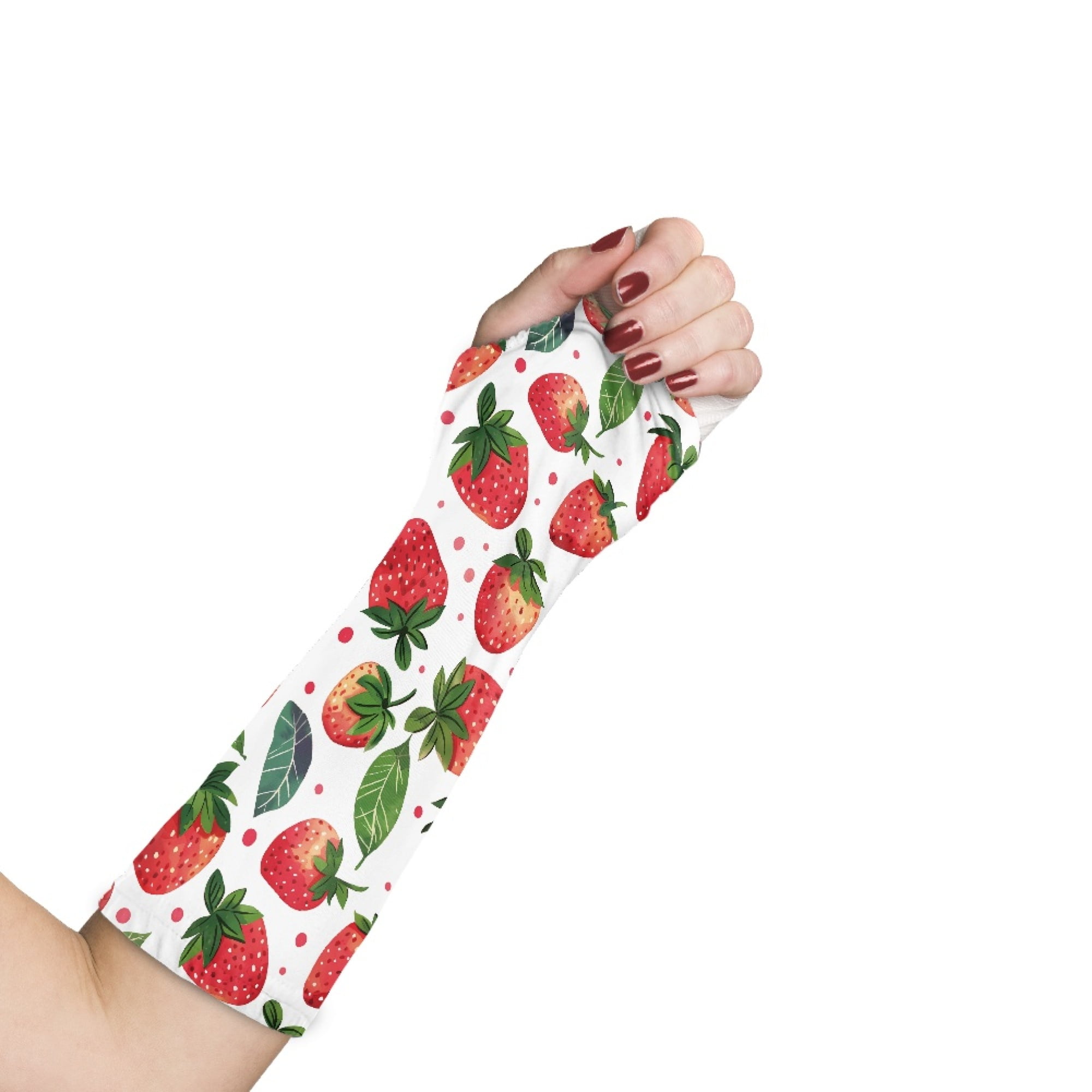 Jiueut Strawberry Arm Cast Cover Arm Cast Covers for Shower Adult ...