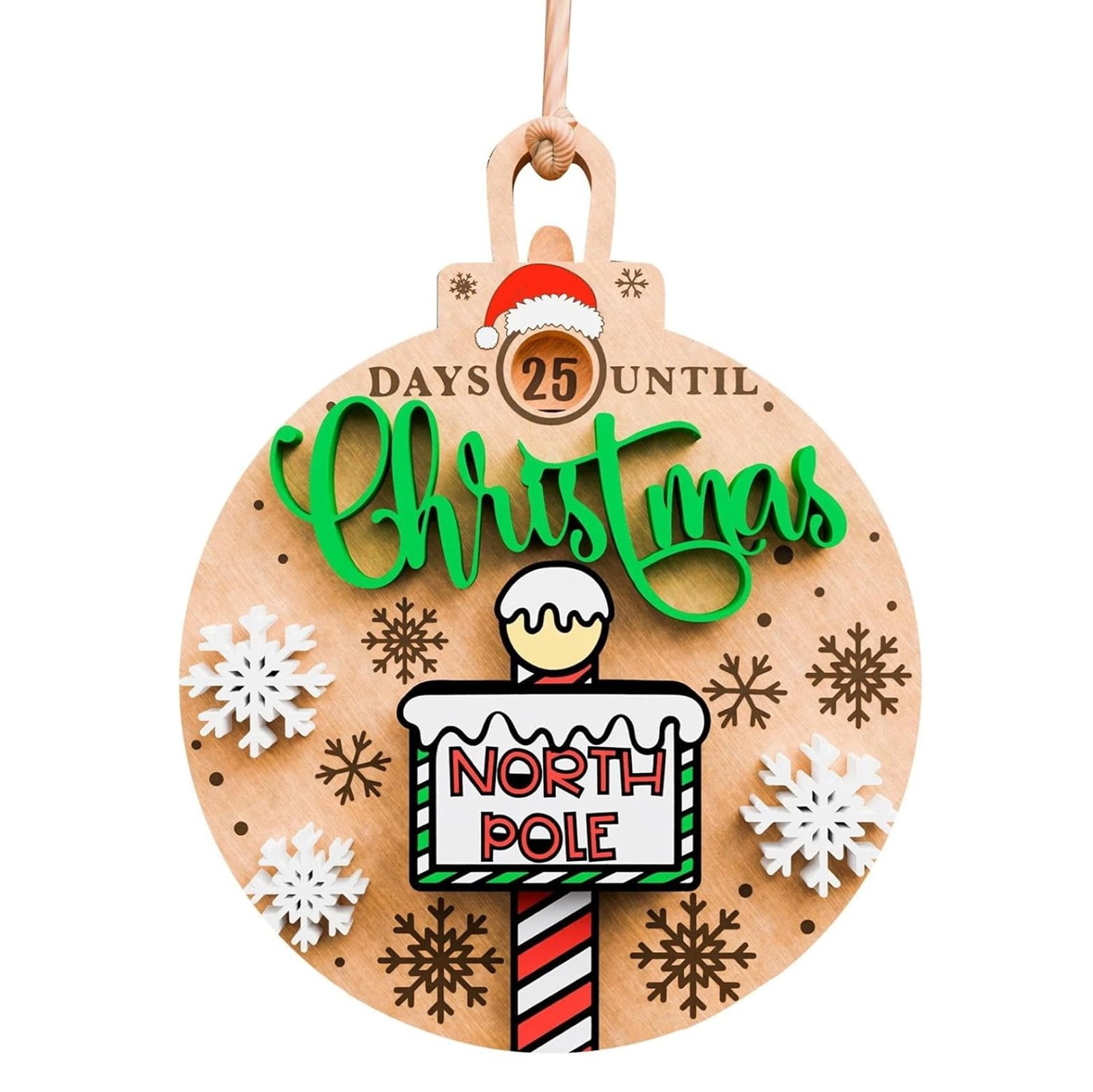 Jiusan Advent Calendar Lego Advent Christmas Tree Ornaments 3D ...